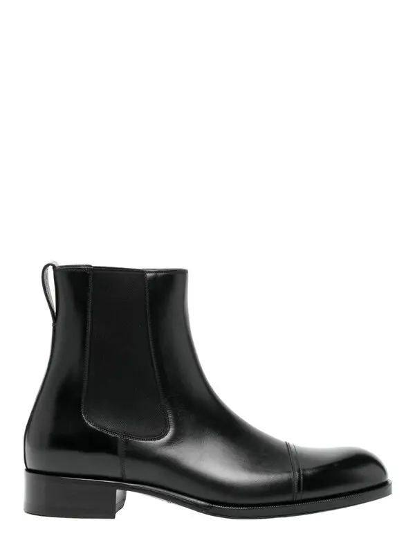 TOM FORD Edgar Chelsea Boots - Black