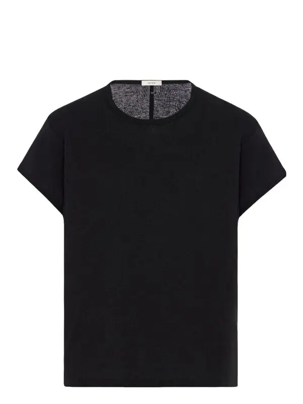 THE ROW Short Sleeve T-shirt - Black