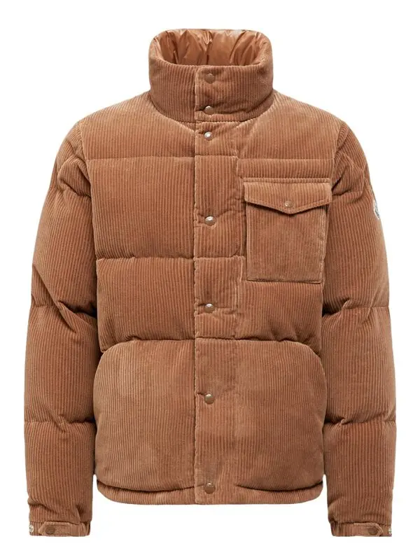 Moncler Serrant Padded Jacket - Brown