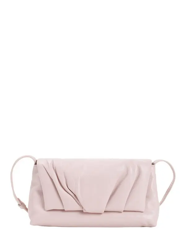 Dries Van Noten Leather Shoulder Bag - Rose