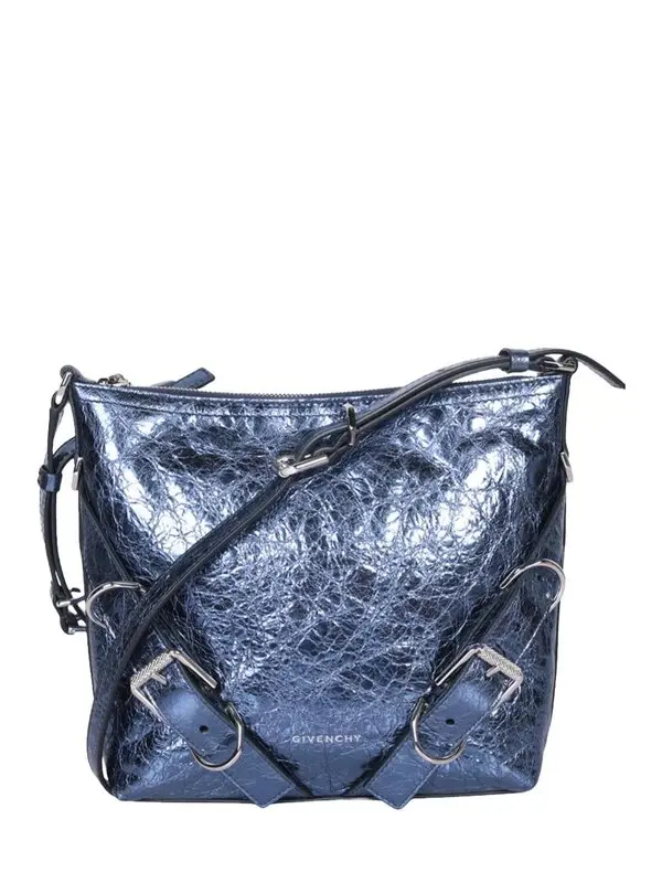 Givenchy Voyou Small Shoulder Bag - Navy Blue