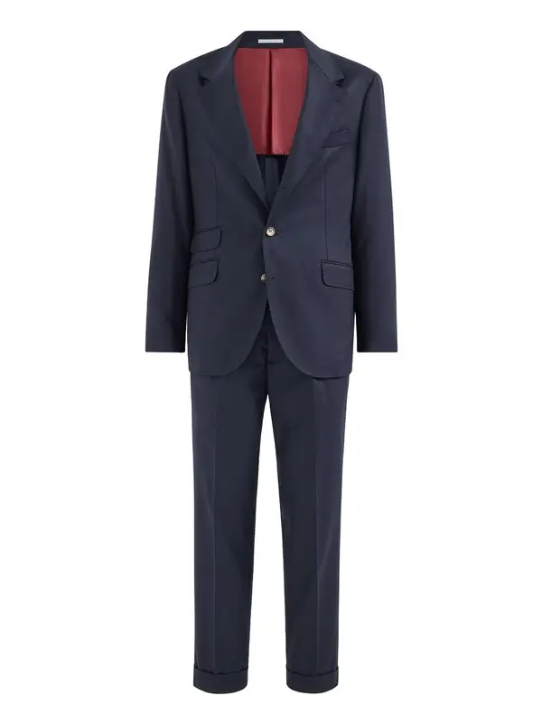 Brunello Cucinelli Two-piece Tailored Suit - Blue