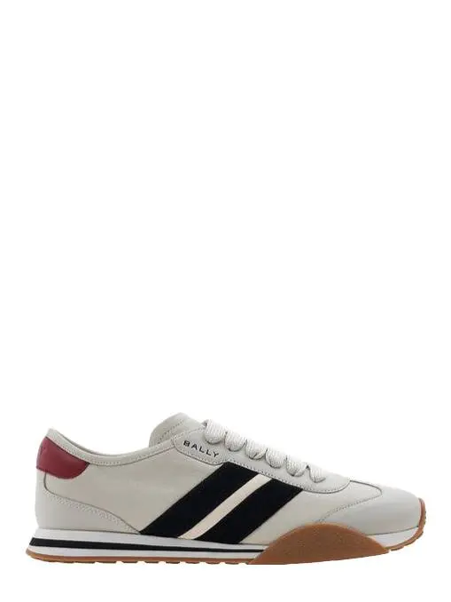 Bally Lace-up Sneakers With Logo Detailing - Gray