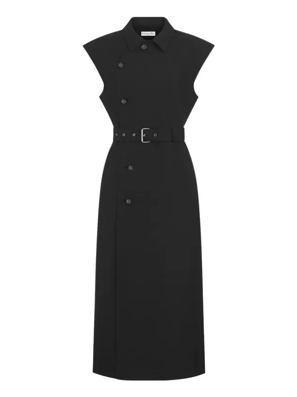 Dior Mid-length Blazer Dress - Black