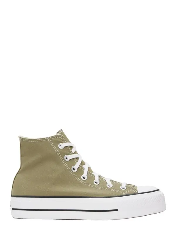 CONVERSE Chuck Taylor All Star Lift Platform High-top Lace-up Sneakers - Khaki