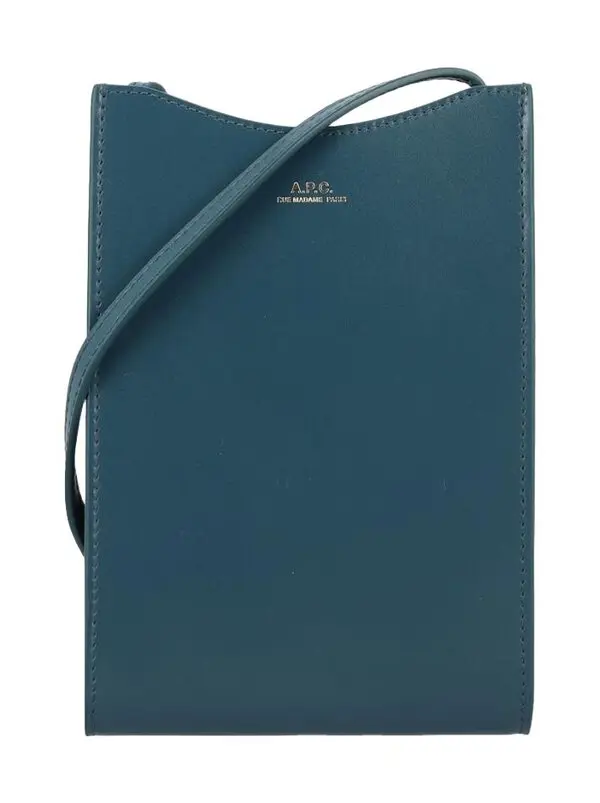 A.p.c. Logo Shoulder Bag - Blue