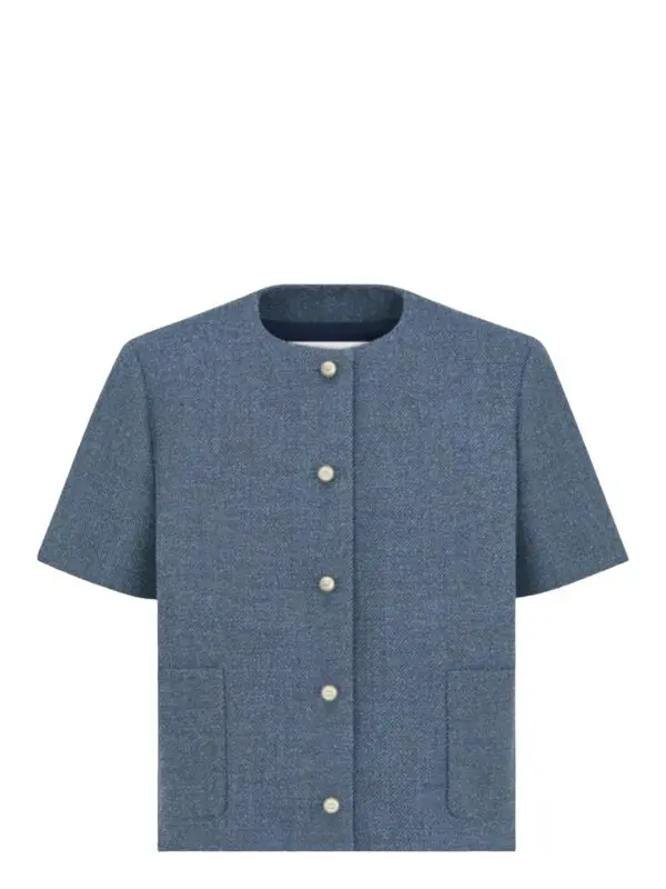 Dior Short Sleeve Jacket - Blue