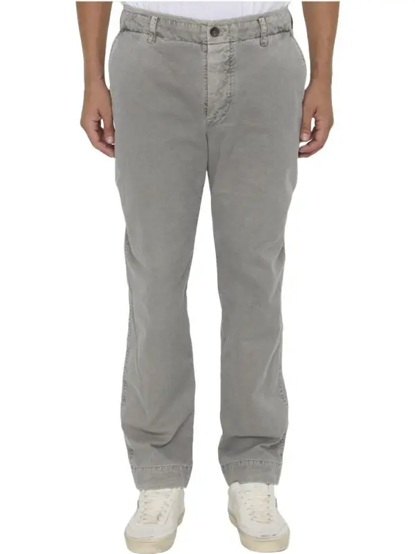 JAMES PERSE Canvas Drawstring Pants - Gray