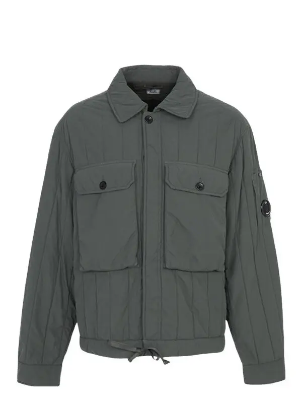 C.P. COMPANY Hooded Zip Jacket - Black
