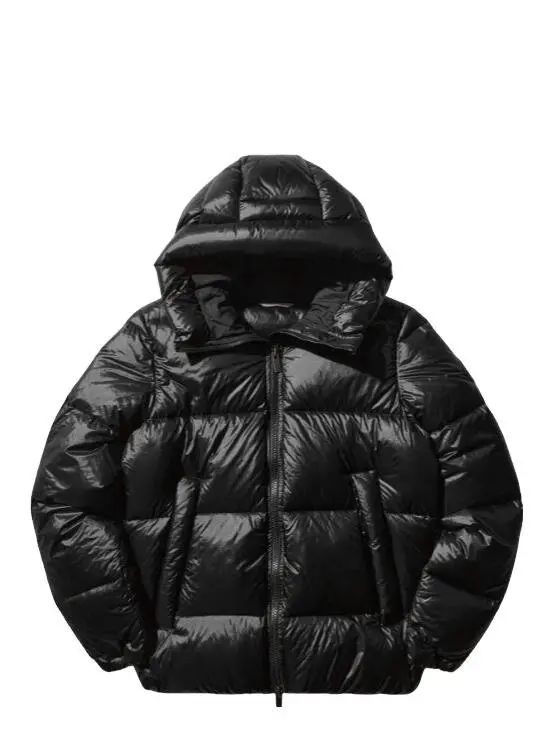 Pyrenex Long Sleeve Down Jacket With Hood - Black