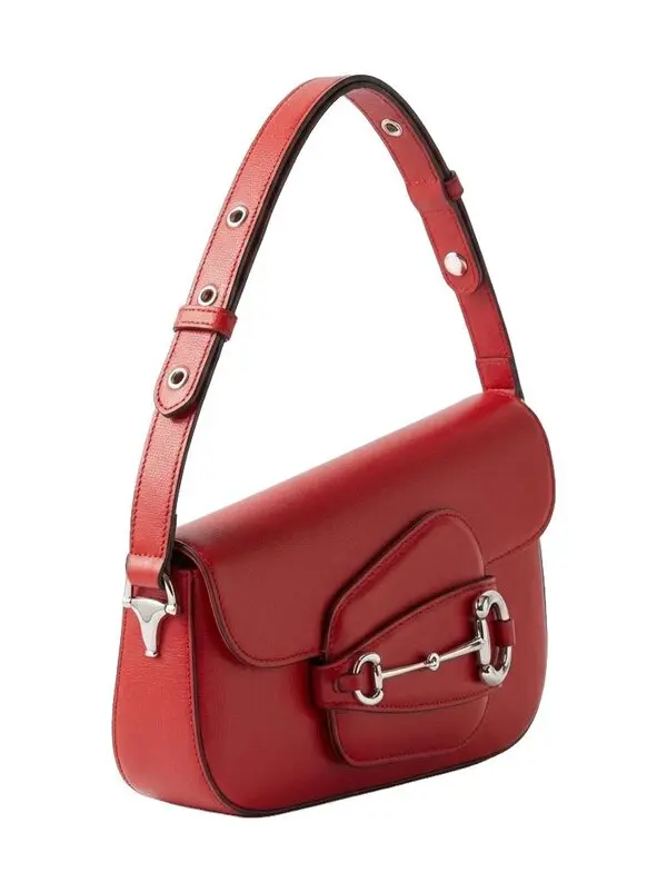 Gucci Horsebit 1955 Shoulder Bag - Red