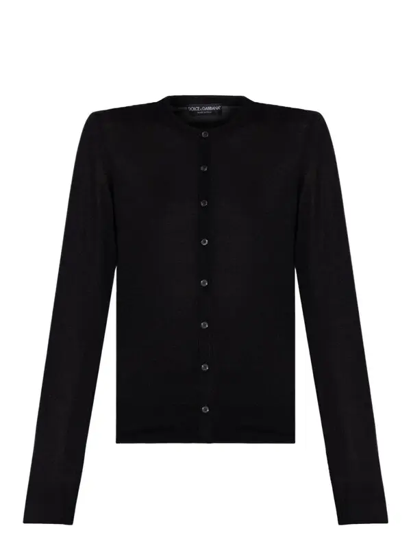 Dolce & Gabbana Buttoned Cardigan - Black