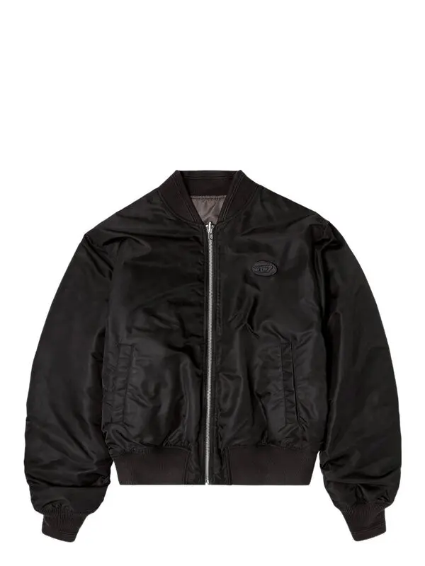 DIESEL® W-type D1 Padded Bomber Jacket - Black