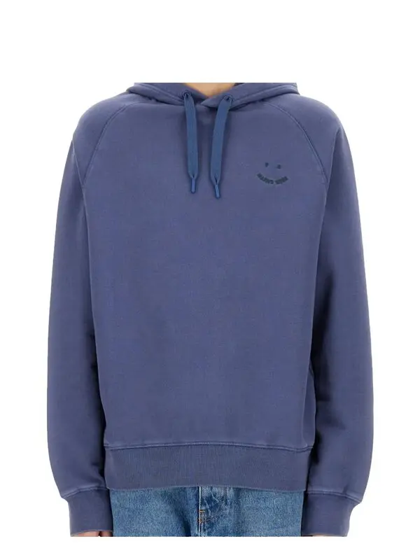 Paul Smith Happy Hoodie - Blue