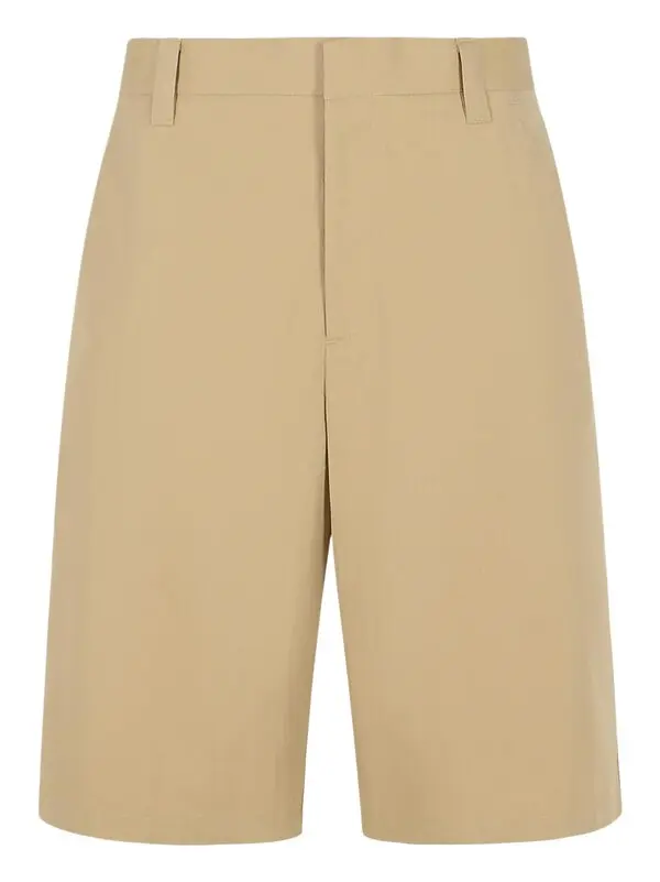 Moschino Straight Leg Bermuda Shorts - Nude