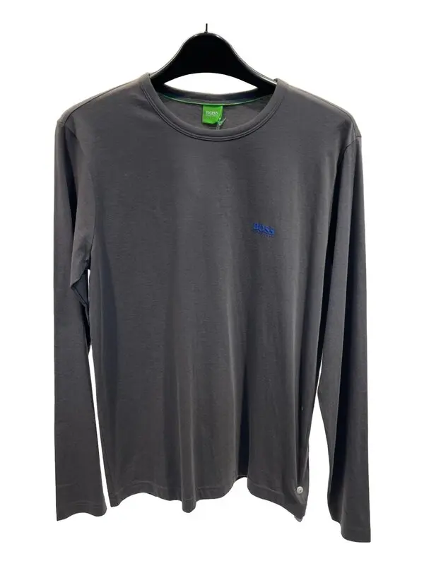 Hugo Boss Logo Long-sleeved T-shirt - Black