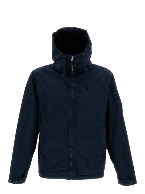 C.P. COMPANY Micro Reps Lens Hooded Jacket - Black