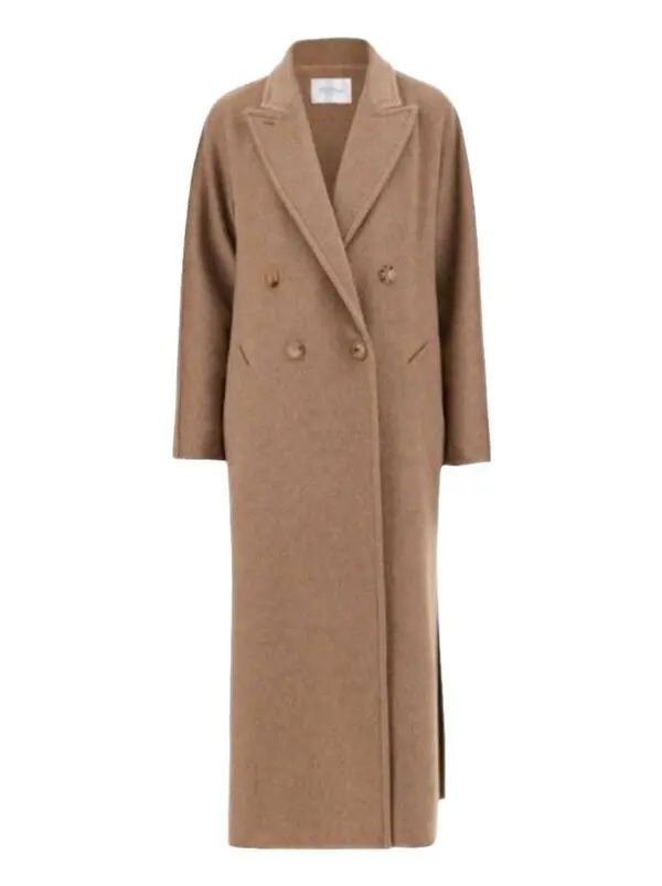 Max Mara Double-breasted Coat - Brown