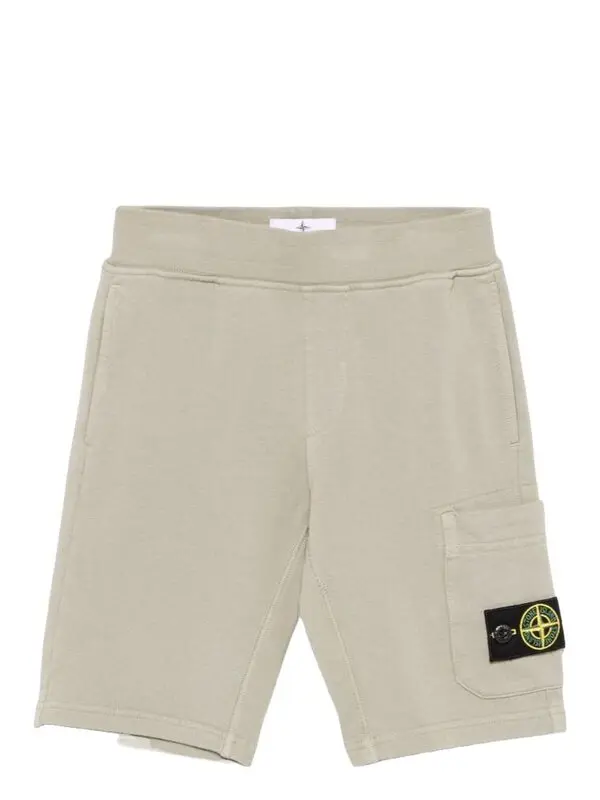 Stone Island Compass Badge Shorts - Earthy Color
