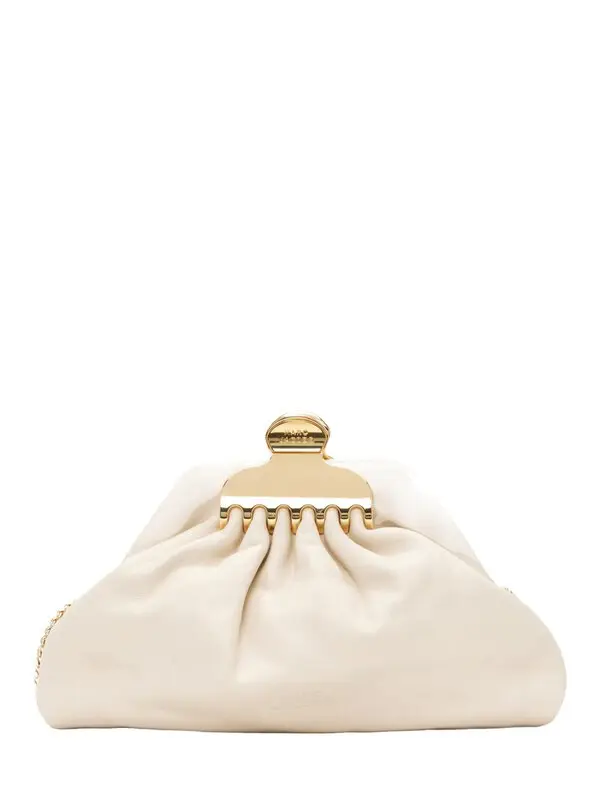 Marc Jacobs Logo Clutch - Nude