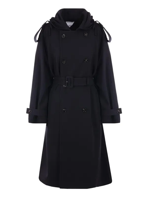 Bottega Veneta Double-breasted Belted Trench Coat - No
