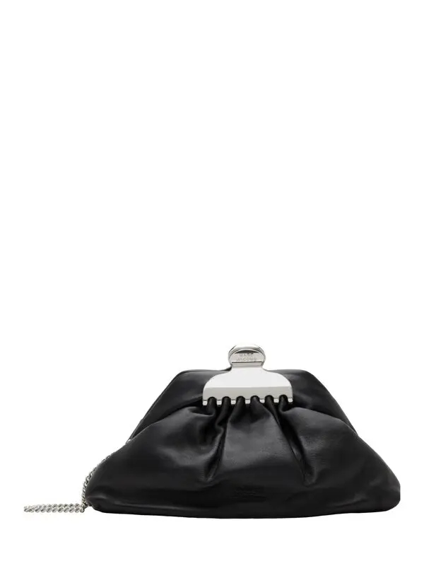Marc Jacobs Logo Clutch - Black