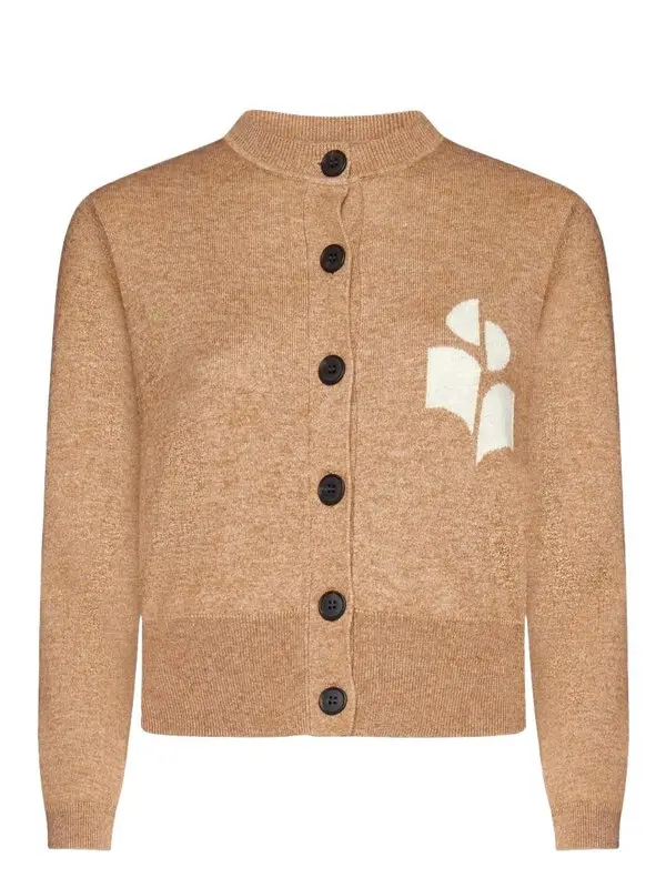 Isabel Marant Étoile Newton" Button-up Cardigan - Brown