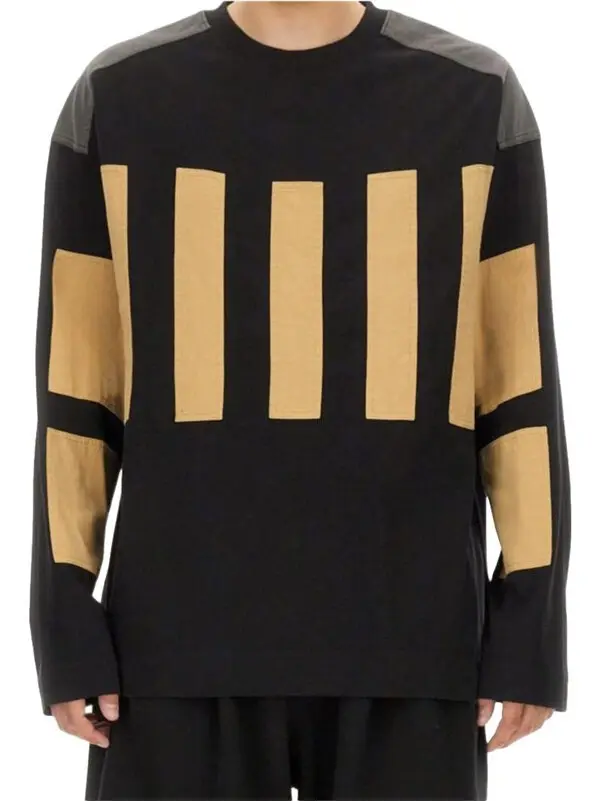Dries Van Noten Patch Detailed Crewneck Sweatshirt - Black