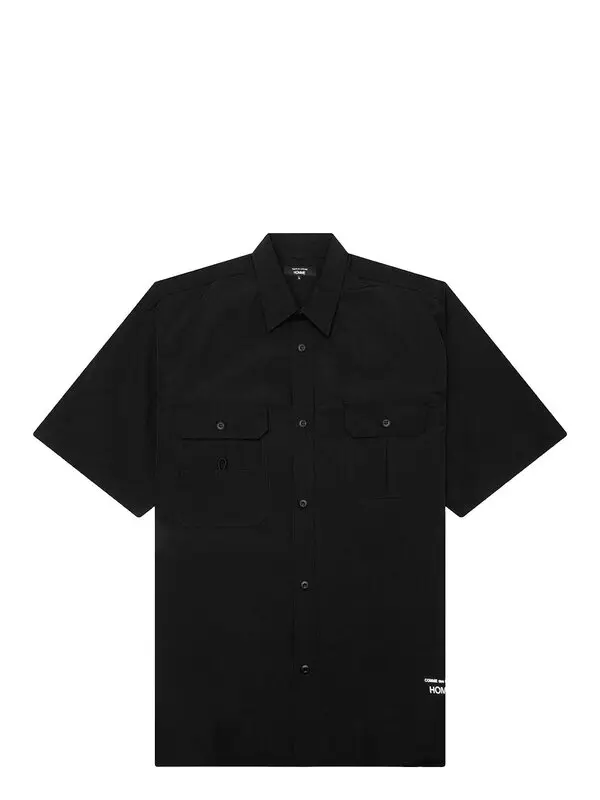 Comme Des Garçons Short Sleeve Shirt - Black