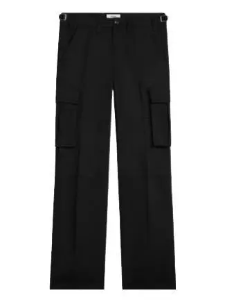 Celine Cargo Pants In Technical Cotton - Black
