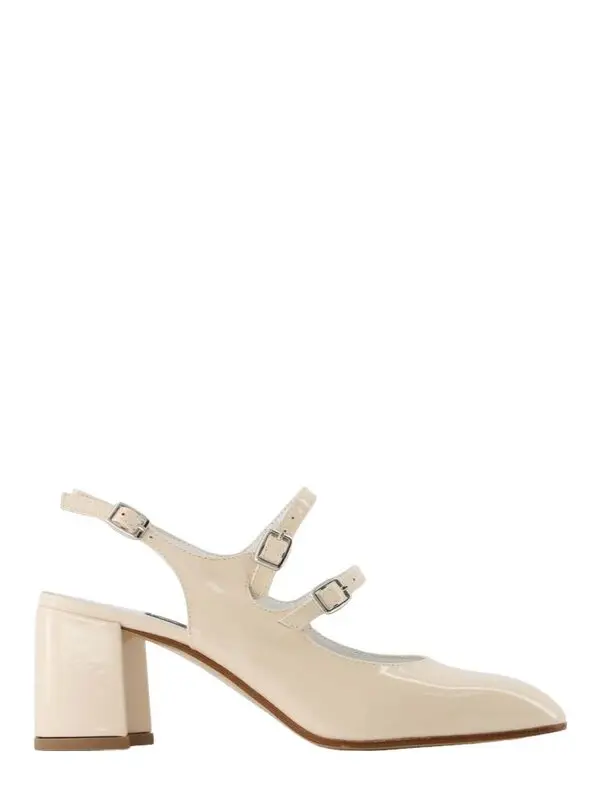 CAREL High-heeled Sandals With Adjustable Buckles - Nude
