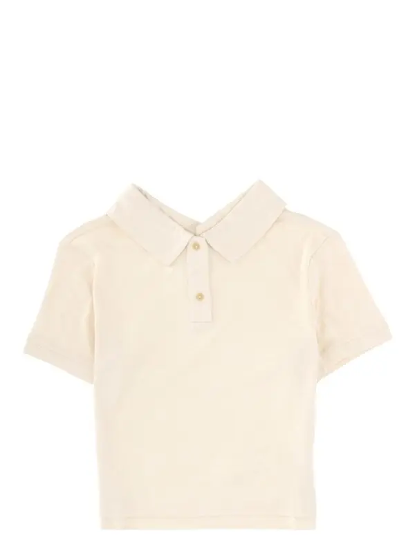 Khaite Jasna Short-sleeved Polo Shirt - No