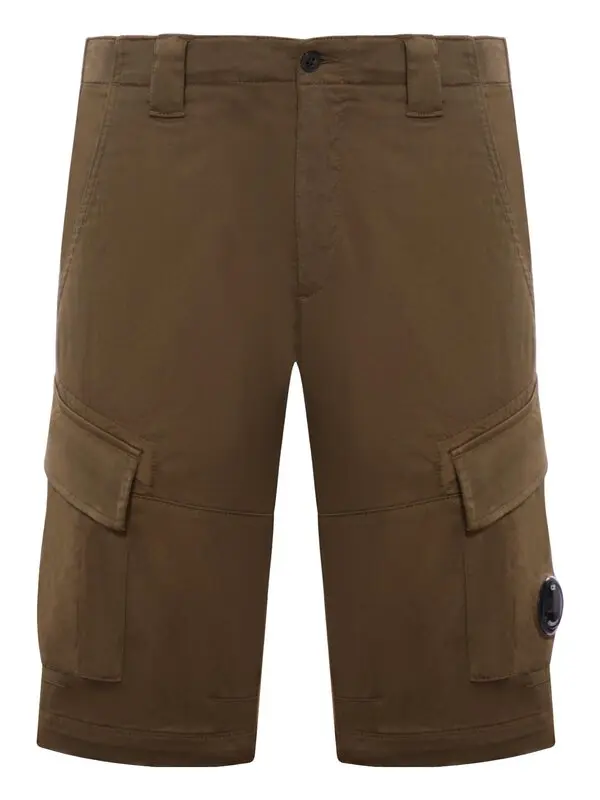 C.P. COMPANY Cargo Shorts - Ivy Green