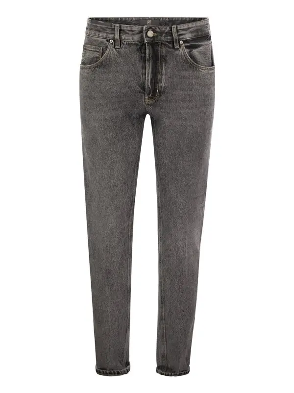 PT TORINO Reggae Slim Fit Jeans - Black