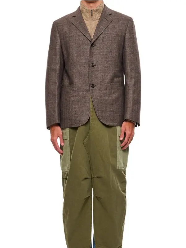Junya Watanabe Single-breasted Blazer - Multicolor