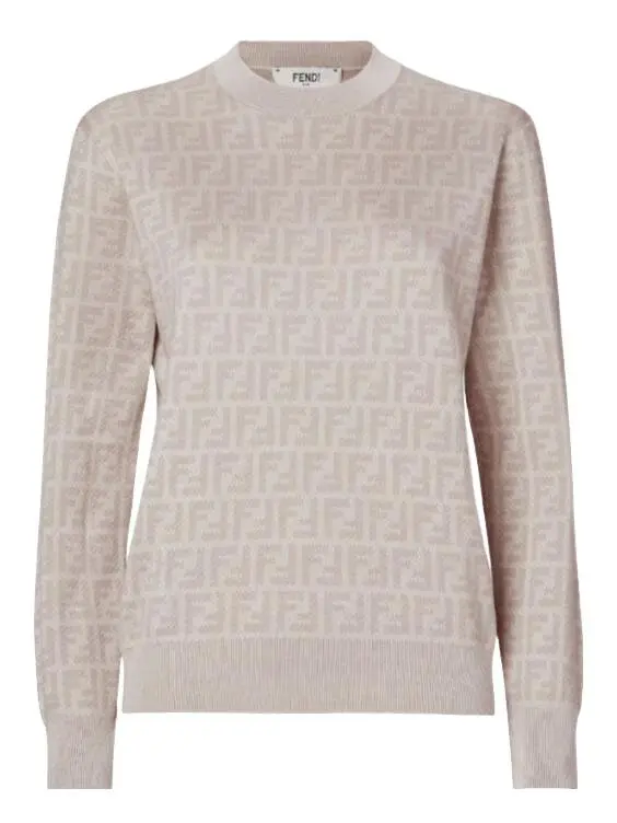 Fendi Ff Motif Knitted Sweater - No