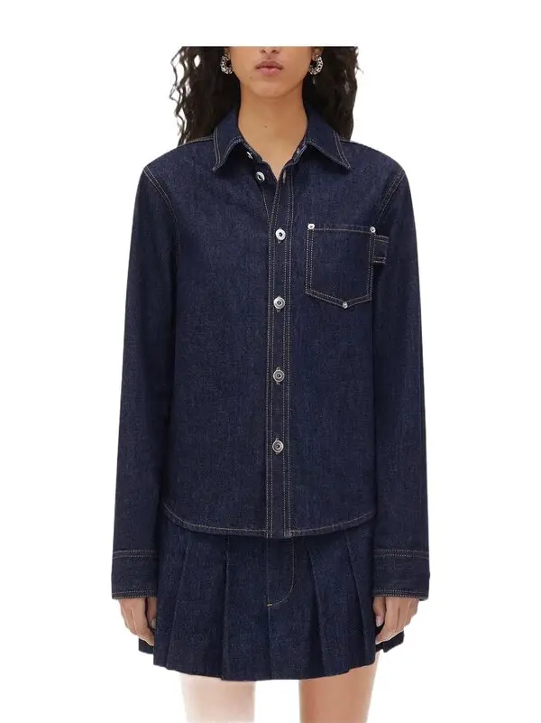 Bottega Veneta Denim Shirt - Black