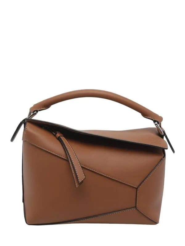 Loewe Small Puzzle Edge Bag - Brown