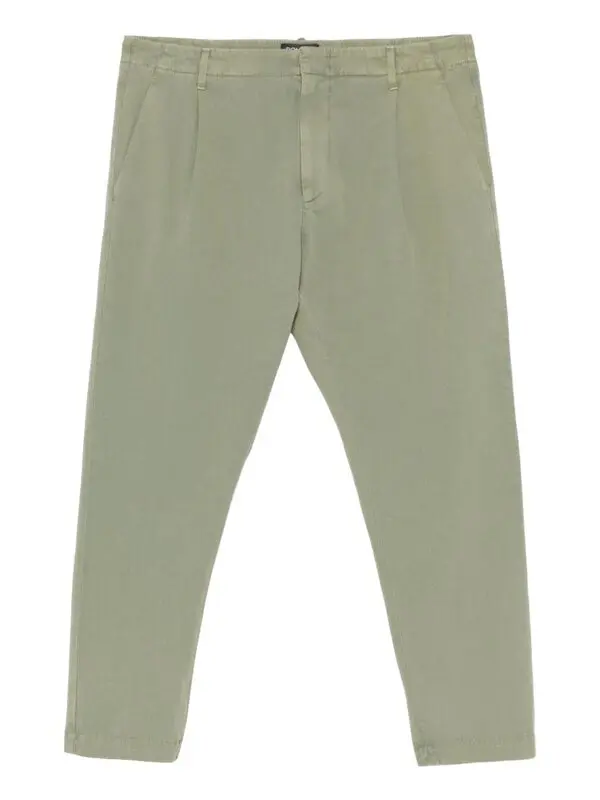 DONDUP Pleated Trousers - Green