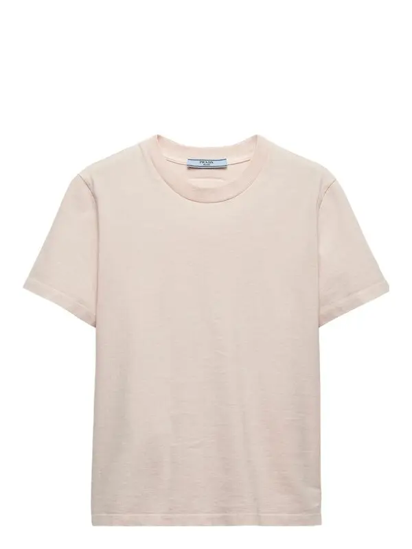 Prada Jersey T-shirt - Peach