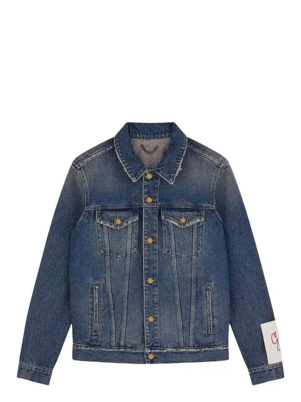 GOLDEN GOOSE Buttoned Denim Jacket - Blue