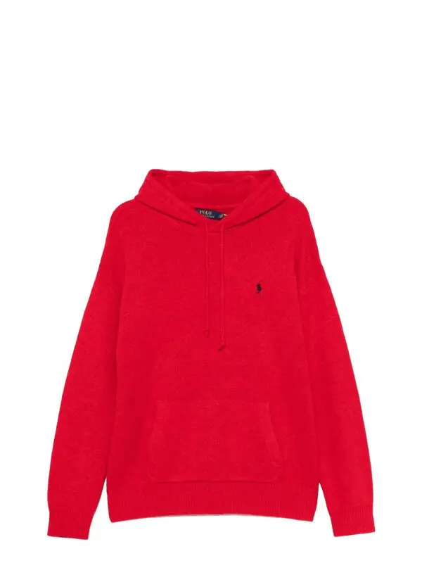 Polo Ralph Lauren Embroidered Pony Hoodie - Red