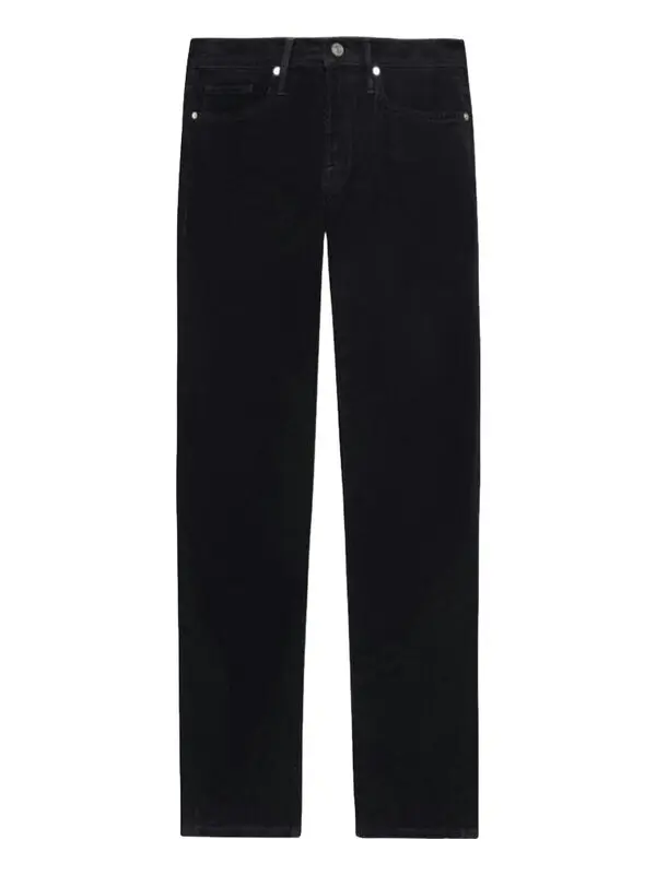FRAME L'homme Slim Brushed Twill Jeans - Black
