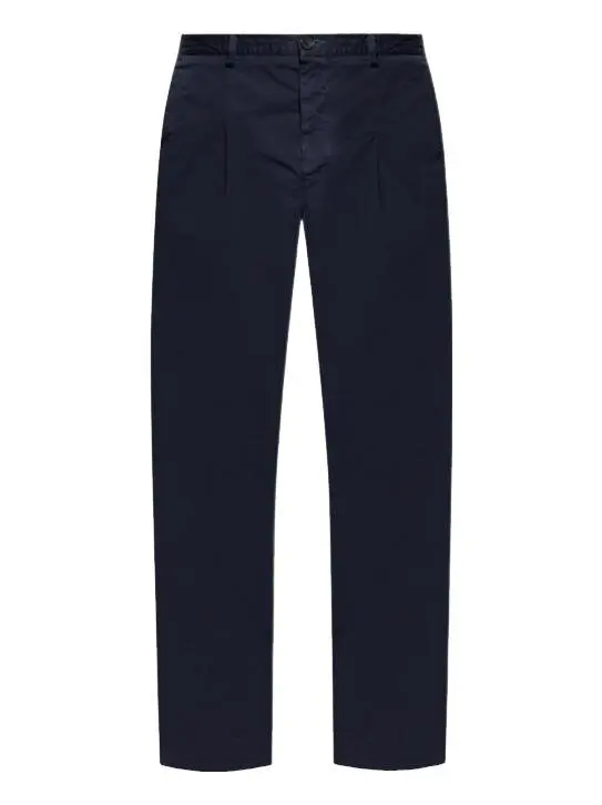 Paul Smith Pleated Trousers - Navy Blue