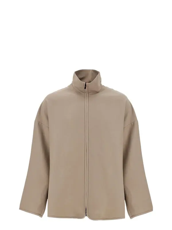 Fear Of God High-neck Zip Jacket - Brown