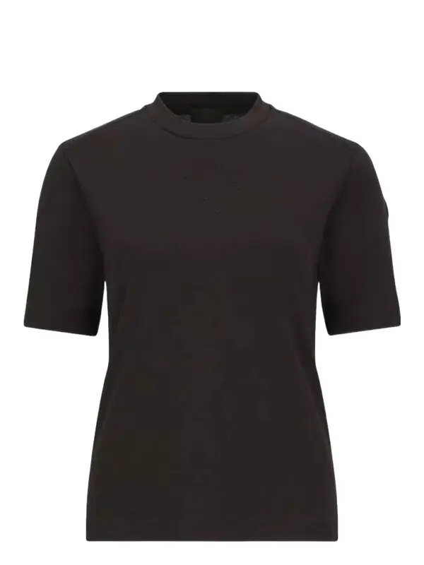Moncler Embossed Logo T-shirt - Black