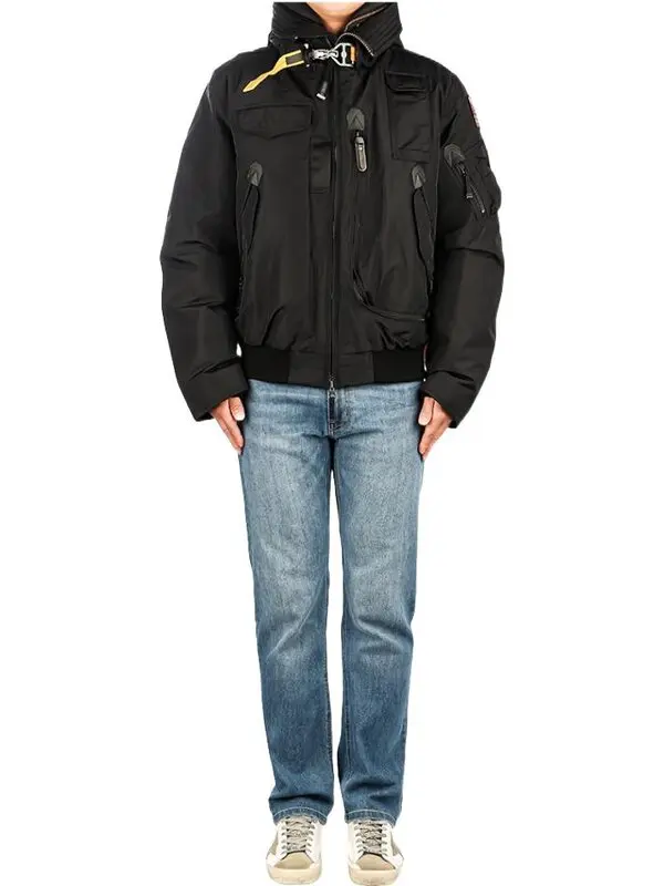 PARAJUMPERS Hooded Down Jacket - Black