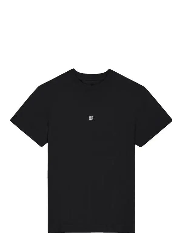 Givenchy Logo Printed Crewneck T-shirt - Black