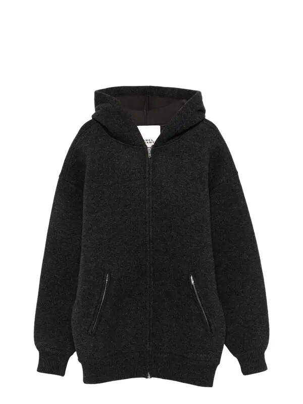 Isabel Marant Étoile Lanny Zip-up Knitted Jacket - Black