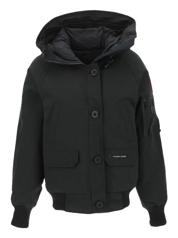 Canada Goose Chilliwack Hooded Down Jacket - Black